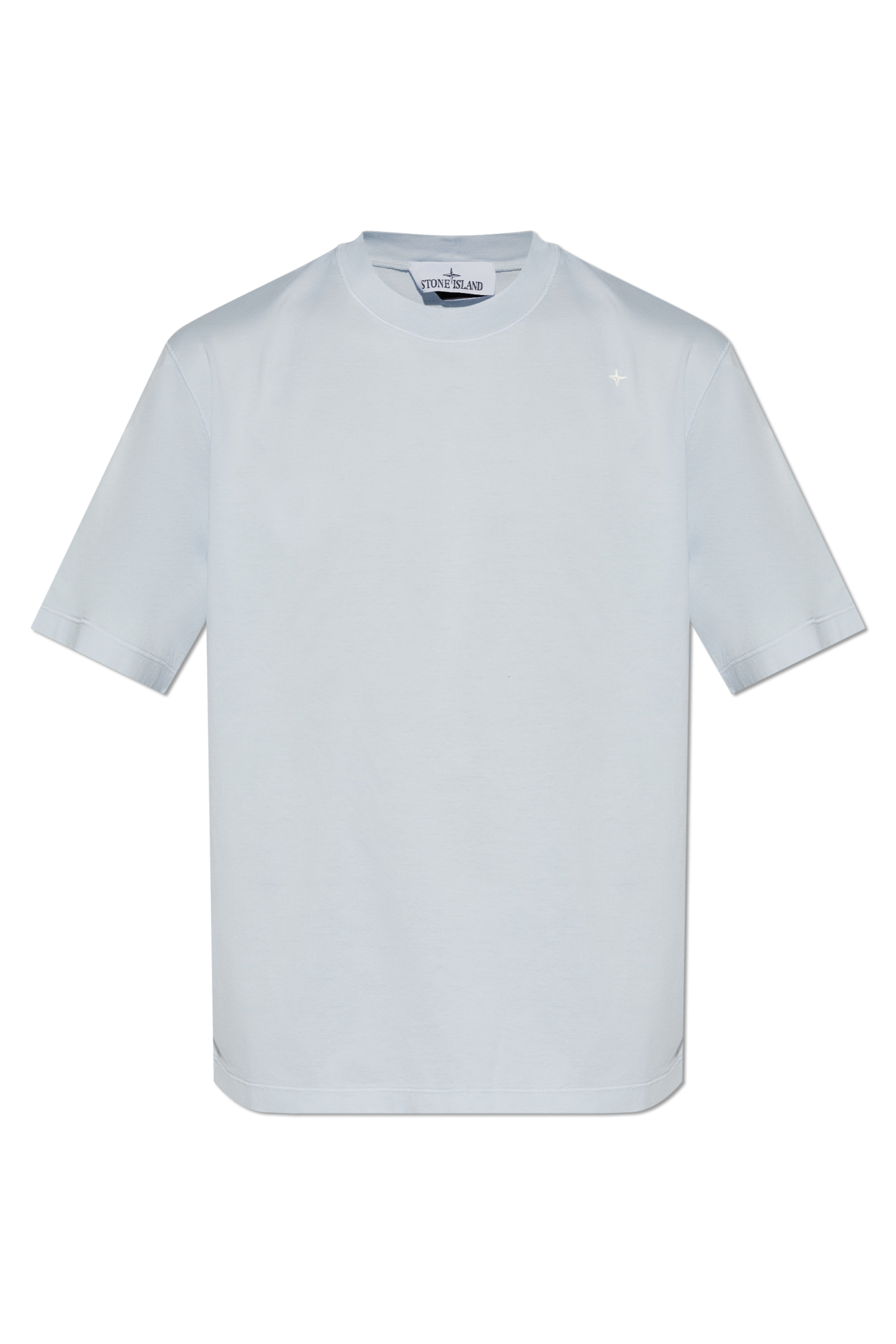 STONE ISLAND t-shirt with embroidered logo